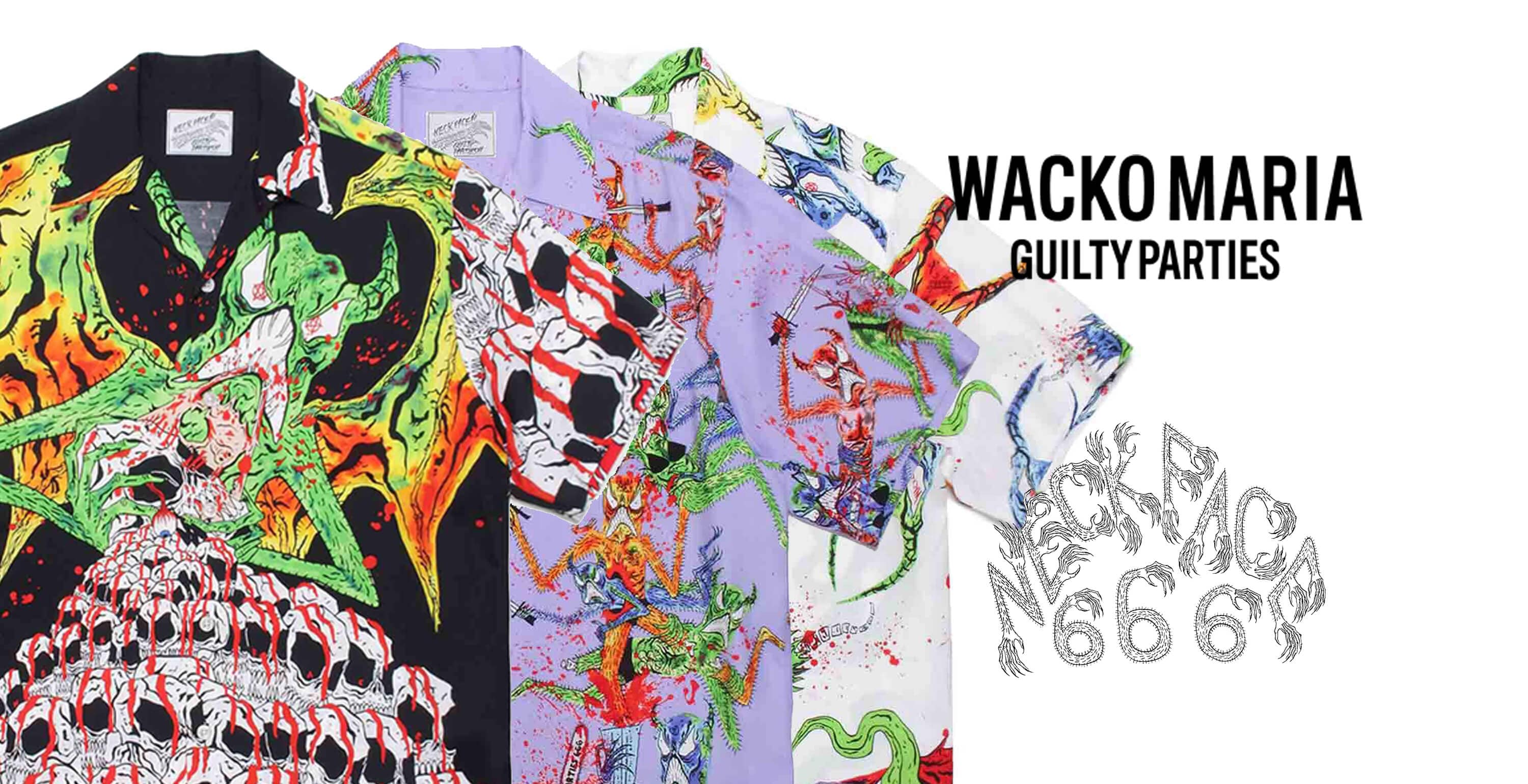 NECK FACE × WACKOMARIA | STUDIOUS｜ STUDIOUS ONLINE公式通販サイト