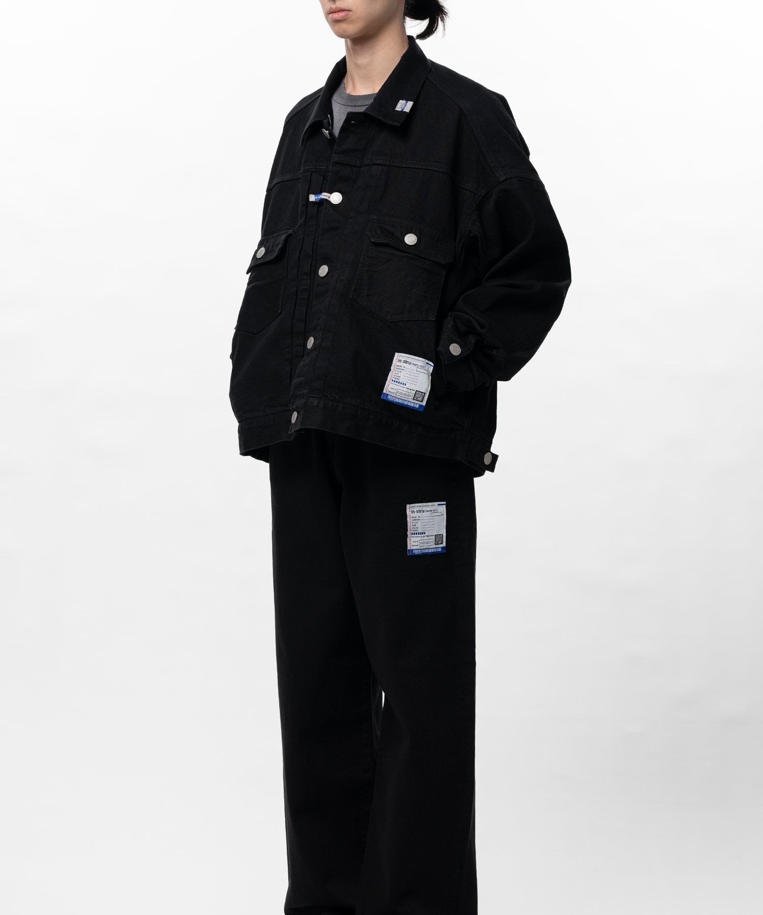 ONE WASHED SELVAGE DENIM JACKET | in・stru(men-tal)