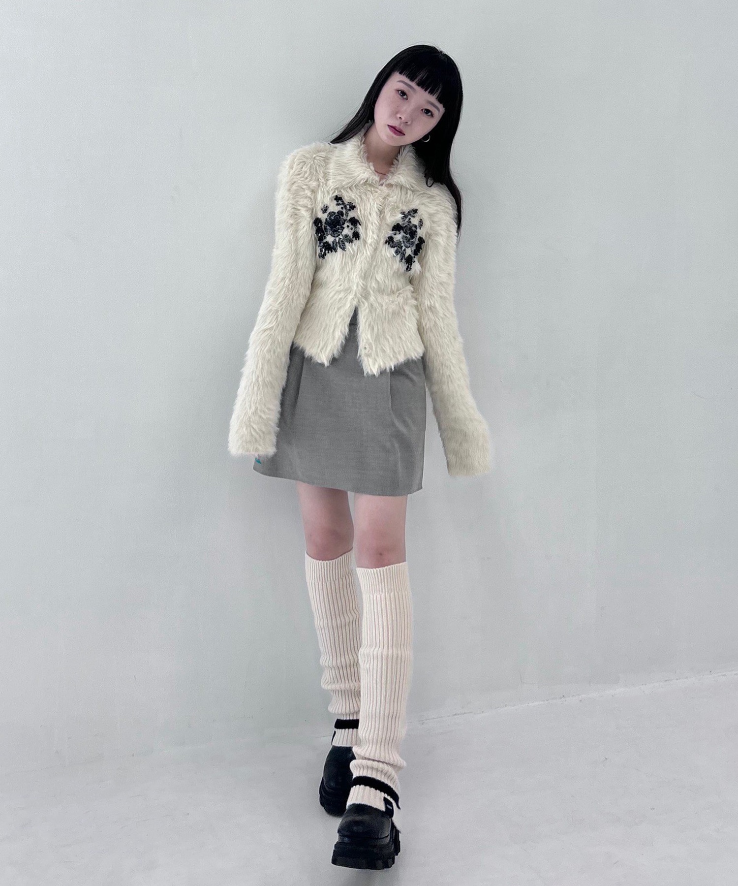 別注 シャギービジューカーディガン(FREE OFF WHITE): FETICO: WOMENS｜ STUDIOUS ONLINE公式通販サイト