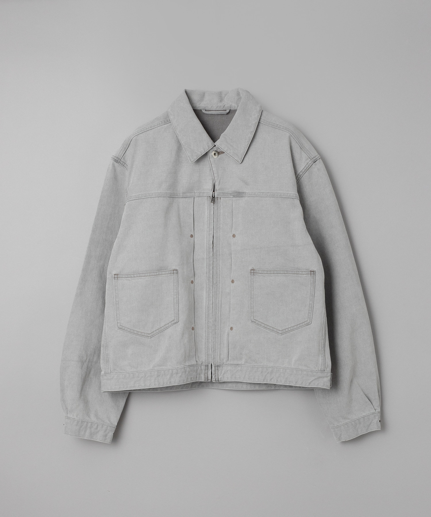 12.9oz Denim Zip Jacket(3 BLACK): blurhms: MENS｜ STUDIOUS ONLINE公式通販サイト